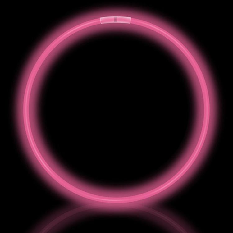 50 Pink Premium Glow Necklaces | One Way Novelties